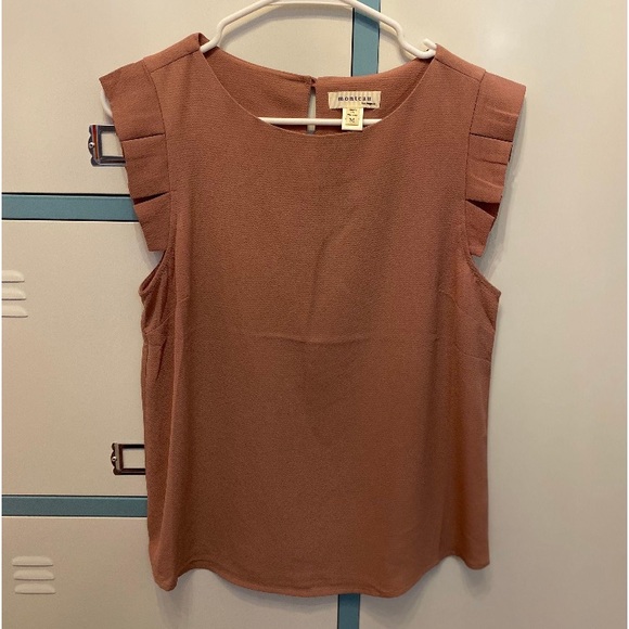 Monteau | Tops | Monteau Sleeveless Shirt | Poshmark